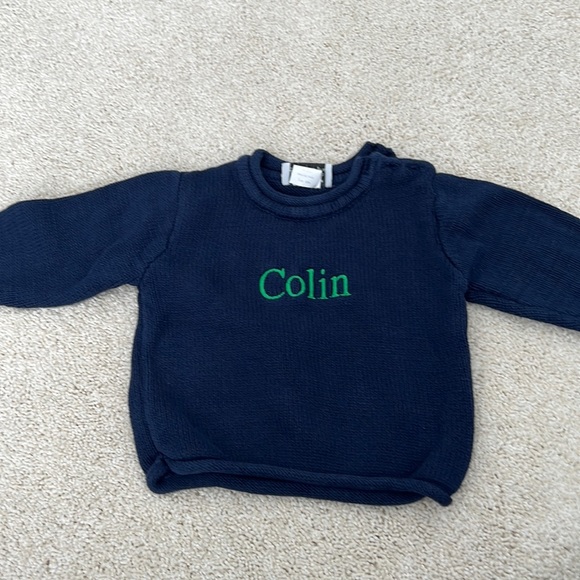 Shirts & Tops | Colin Embroidered Roll Neck Sweater | Poshmark